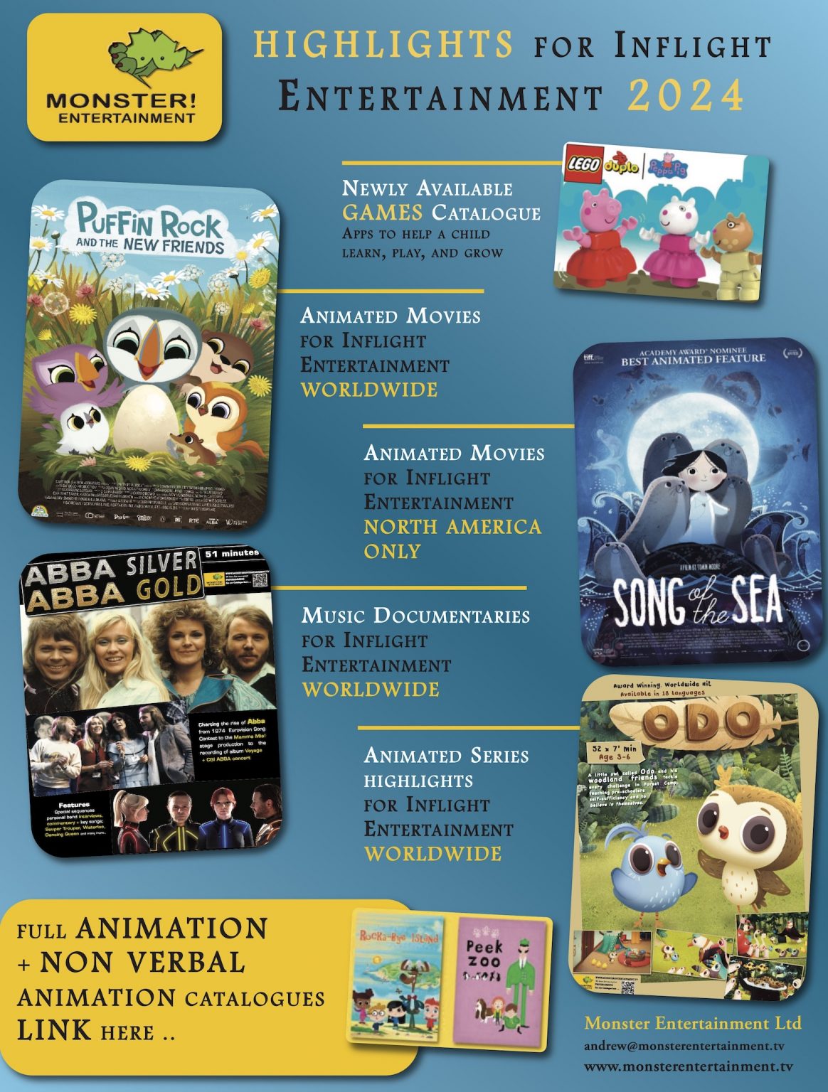 Monster Entertainment | Inflight